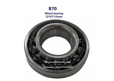 China B70 automotive wheel bearing open deep groove ball bearing 32*67*13mm for sale