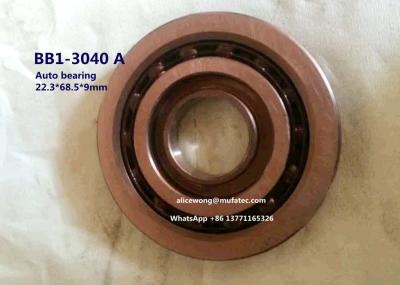 Cina BB1-3040 Un cuscinetto per autoveicoli a gabbia di nylon a sfera a scanalatura profonda di 22,3*68,5*9mm in vendita
