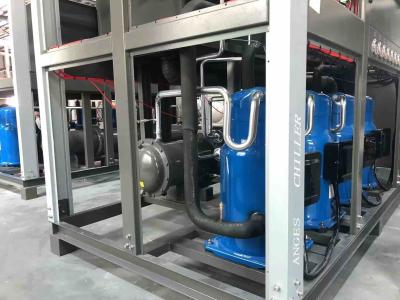China Portable 60Tr Air Cooled chiller Scroll compressor chiller Air Cooled Industrial Chiller industrial process chiller for sale