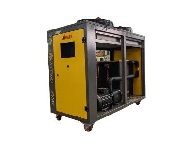 China Portable 25 Ton Low Temperature Chiller 25HP Glycol Water Chiller for sale