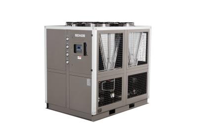 China 30HP Industrial Scroll Type Air Cooled Water Chiller 92kW Glycol Chiller Cooling System for sale