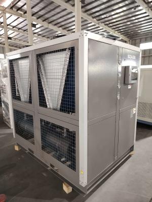 China 30HP Industrial Scroll Type Air Cooled Water Chiller 92kW Glycol Chiller Cooling System for sale