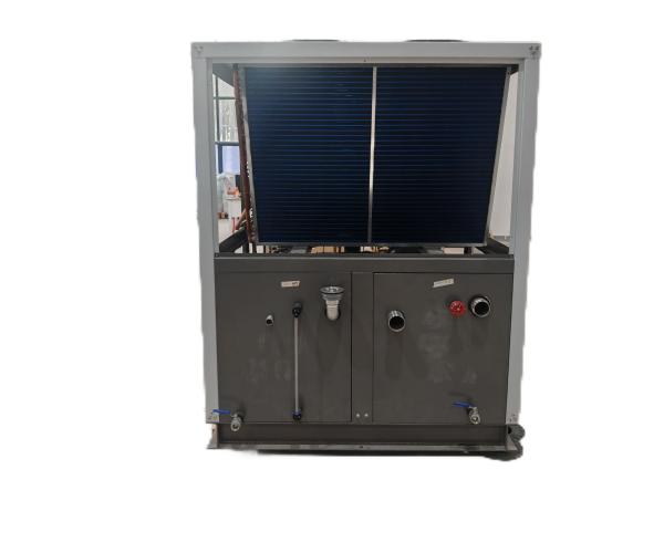 Air-cooled laboratory chiller with built-in low-temperature circulating water pump and stainless steel water tank, supports -5℃ water outlet temperature and is equipped with multiple safety protection