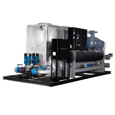 Cina Refrigeratore centrale raffreddato ad acqua 75HP Refrigeratore d'acqua a vite ad alta energia in vendita