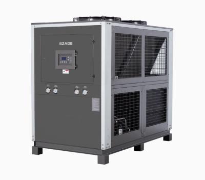 China 20HP Air‑Cooled Glycol Chiller Energy‑Efficient Scroll Type Compressor Industrial Chiller for Injection Molding Machines for sale