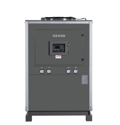 China 20HP Air‑Cooled Glycol Chiller Energy‑Efficient Scroll Type Compressor Industrial Chiller for Injection Molding Machines for sale