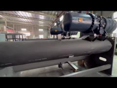 100 Ton Water Cooled Semi-Screw Industrial Chiller Designed Specifically For Plastic Injection Industry Molding