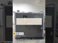 40HP air-cooled screw industrial chiller with a cooling capacity of 124.6KW is suitable for rapid cooling of milk, beverage filling lines and dairy product processing.