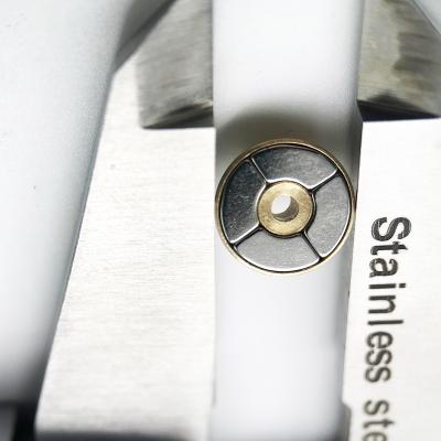 Cina Magnete al neodimio personalizzati con elevata precisione di posizionamento per applicazioni industriali 20-500 gradi Celsius in vendita