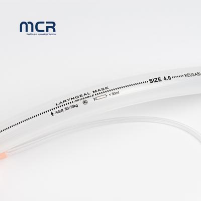 Cina Maschera laringea rinforzata in silicone riutilizzabile di varie dimensioni per tutte le età in vendita