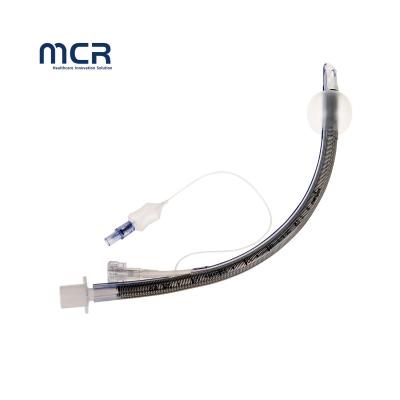 China Reinforced Visual Kink Resistant Endotracheal Tube with Soft Balloon for Easy Intubation for sale