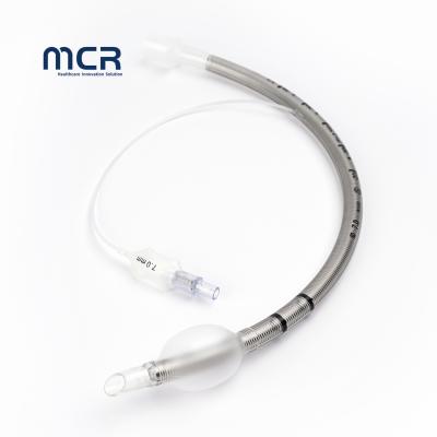 China Flexible PU Cuffed Reinforced Endotracheal Tubes with Optimal Size And Shape for sale