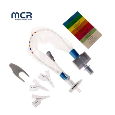 China Disposable Closed Suction Catheter For Children 72 Hours with smooth blue suction tip for sale