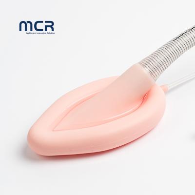 China Emergency Breathing Intubation 4.0 Silicone Laryngeal Mask For Weight 50-70KG for sale