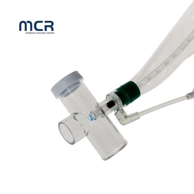China 24H T-Pc Closed Suction Tube Adapter With Irrigation Port for sale