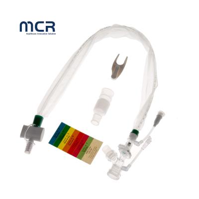 Push Switch e Luer Lock Single Lumen Closed Suction Catheter (Cateter de sucção fechado com luz única)