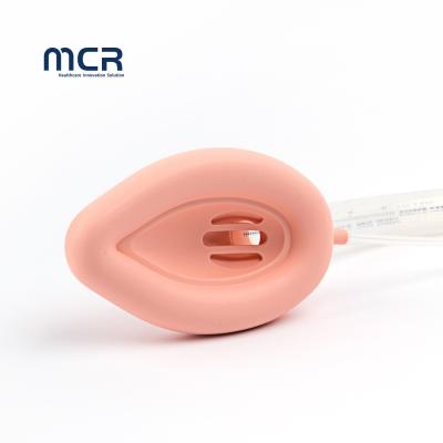 Cina Maschera laringeale monouso al 100% in silicone con barra in vendita