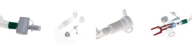 Y Design Child Type Closed Intubation Suction Tube - Components