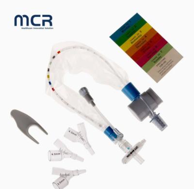 China 5FR 6FR 7FR Closed Suction Catheter Child Type Disposable Medical Closed Suction System with Soft Blue Suction Tip for sale