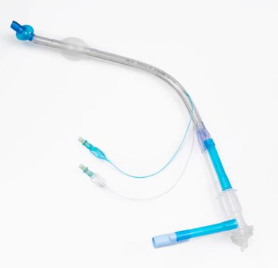 China 28FR 32FR 35FR Video Channel Double Lumen Endobronchial Tube with PVC Material for sale