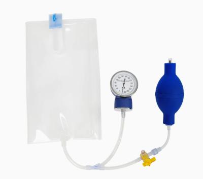 China Single Use Medical Grade Pressure Infusor Bag for Emergency Department with Ethylene Oxide Sterilization for sale