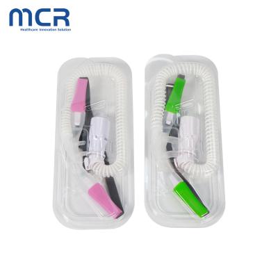 China Pink Color High Flow Nasal Cannula Fio2 Child Type for sale
