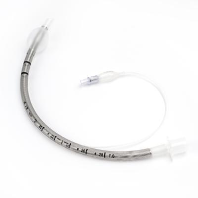 China Disposable Reinforced Suction Endotracheal Tube Cuffed Nasal And Oral Reinforced ET Tube Undeformed for sale