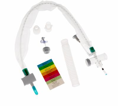 Chine Système de Kit Soft Suction Catheter Closed d'aspiration du morceau 24H 5Fr Trach de T à vendre