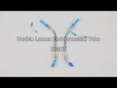 PU Cuff  Digital Camera Endobronchial Tube With Double Lumen Port