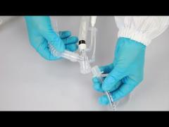 New Innovative Disposable Tracheal Medical Sputum Suction Catheter with Control Y Piece 24 Hours