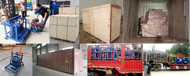 Lowest Price Small Portable Building Compressed Hollow Soil Brick Making Machine