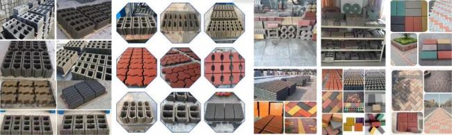 High Efficiency and New Technology Concrete Paving Brick Block Making Machine