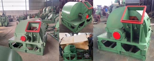 Automatic Small Crushing Bamboo Branches Square Mouth Crusher Wood Crusher Machinery Price