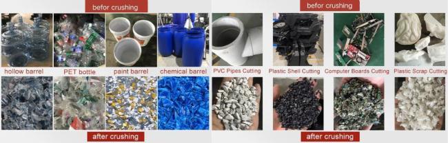 High Quality Plastic Crusher to Crush Plastic Bottles Waste Bottle Crusher Machine