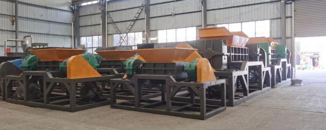 Plastic Shredder Wood Pallet Waste Packing Film Crushing Machine Wood Chipper Shredder