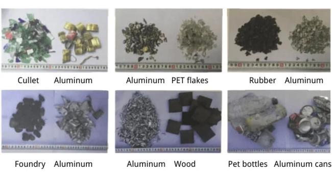 Waste Metal Recycling Equipment Eddy Current Sorting Machine Separating Metal Plastc