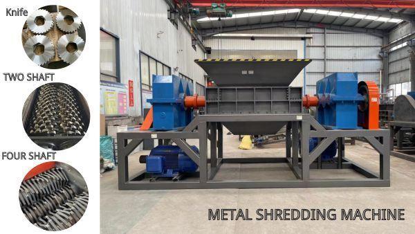 Metal Shredder Hummer Mill Metal Shredder Recycling Machine