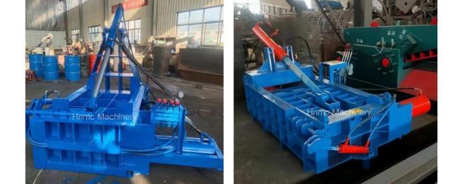 Customized Scrap Metal Copper Rod Tin Cans Compactor Hydraulic Baling Press Machine
