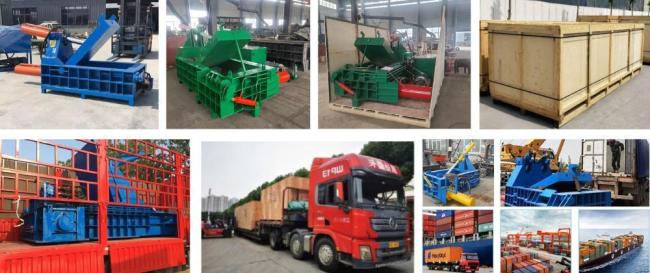 Scrap Metal Balers Pressing Machine, Horizontal Steel Blocks Baling Press Machine