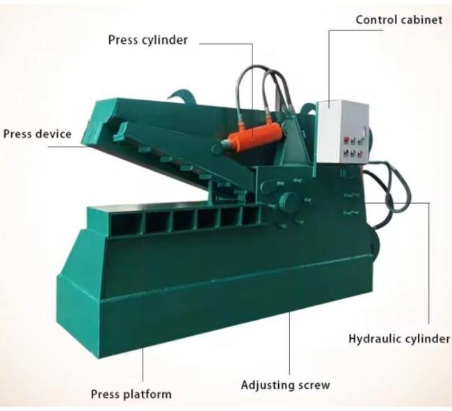Large-Scale Container Cutting Scrap Bar Shearing Machine Crocodile Shear Alligator Hydraulic Shears