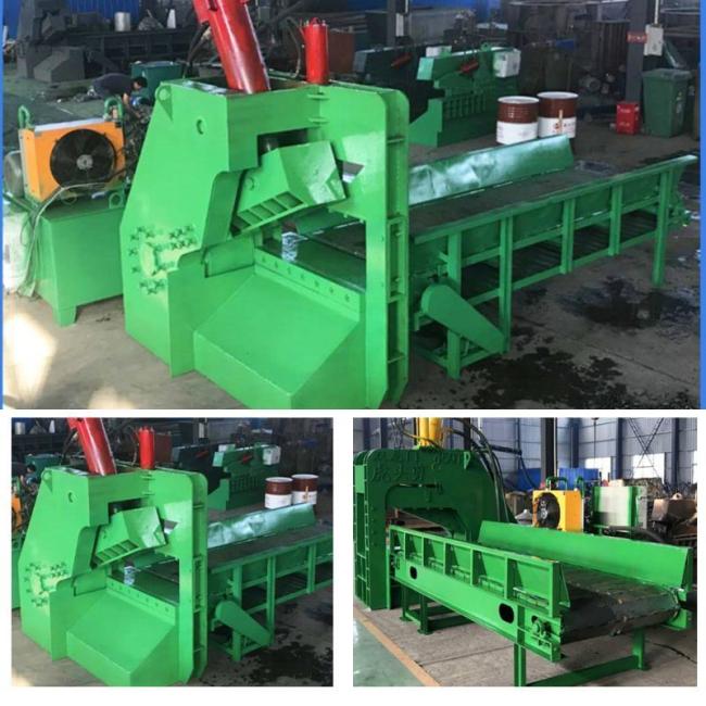 Heavy Scrap Metal Steel Block Aluminum Block Hydraulic Tiger Head Shearing Machine