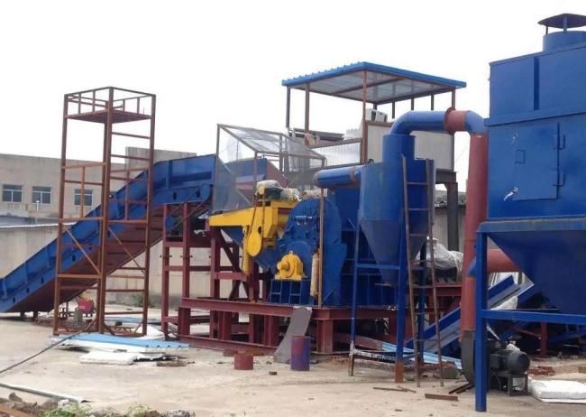 Full Automatic Electric Aluminum Cans Crusher Metal Crushing for Industrial