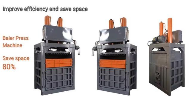 Vertical Semi-Automatic Hydraulic Packer Used for Waste Cloth Waste Compressor Baler