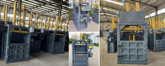 Vertical Semi-Automatic Hydraulic Packer Used for Waste Cloth Waste Compressor Baler
