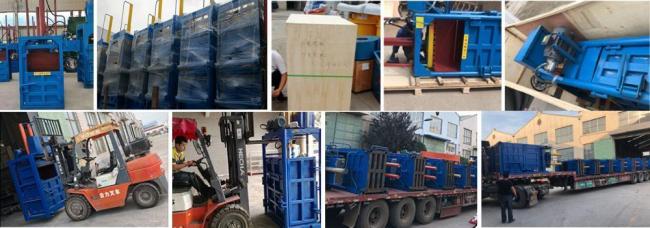 Electric Vertical Cotton Baler Textile Cloth Bailing Machine, Waste Bale Press Machine
