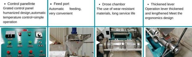 Factory Supply Peanut Sunflower Spiral Oil Press Machine Soybean Oil Extractor