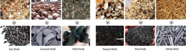 Good Price Carbon Fiber Biomass Horizontal Carbonization Furnace Activated Carbon for Charcoal