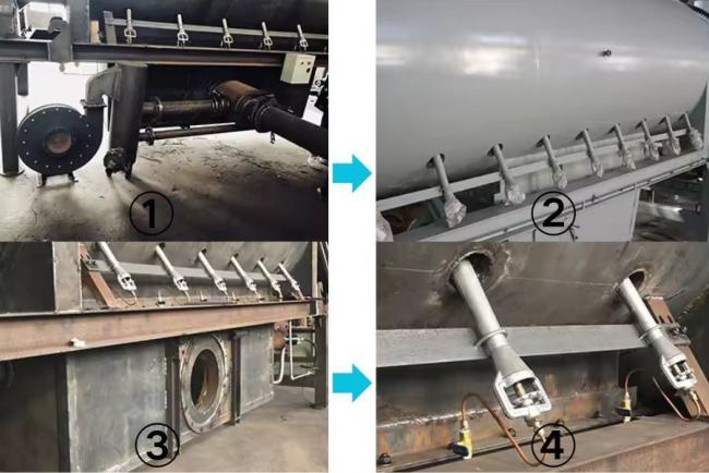 High Efficient Airflow Fruit Shell Horizontal Carbonization Furnace for Making Charcoal