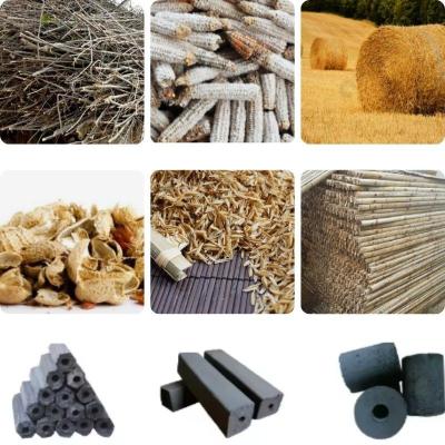 China Charcoal Production Line Making Machine 8%-12% Moisture Coconut Shell Charcoal Making for sale