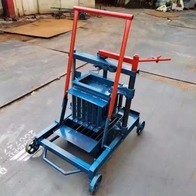 China Manual Brick Soil Cement Construction Block Making Machine for Quick Block Production for sale